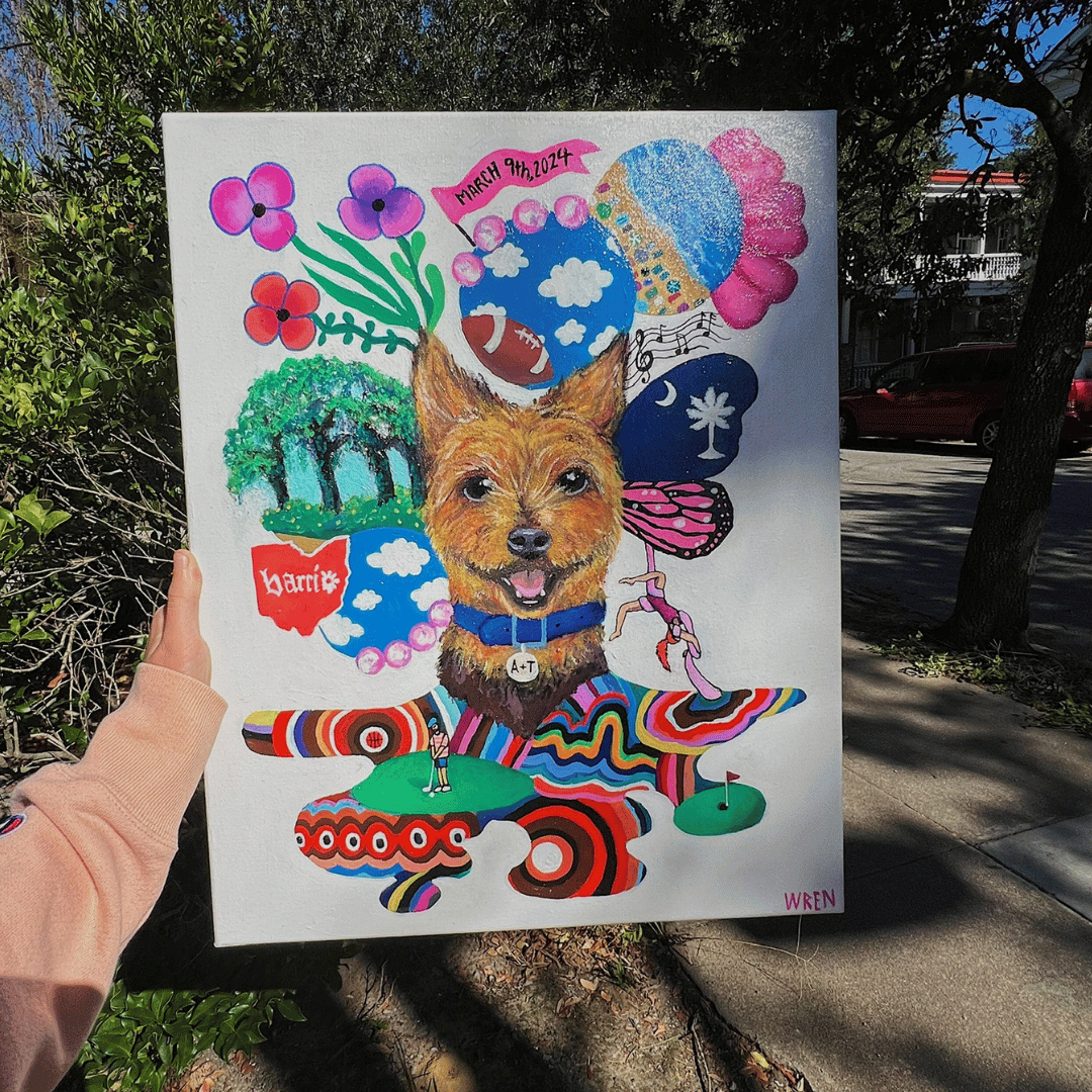GIO Pet Portrait - WREN PAINT